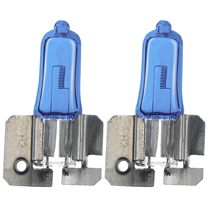 H2 12V 55W ALOGENE SUPER WHITE PRO+ BIANCO 6000K EFFETTO XENON